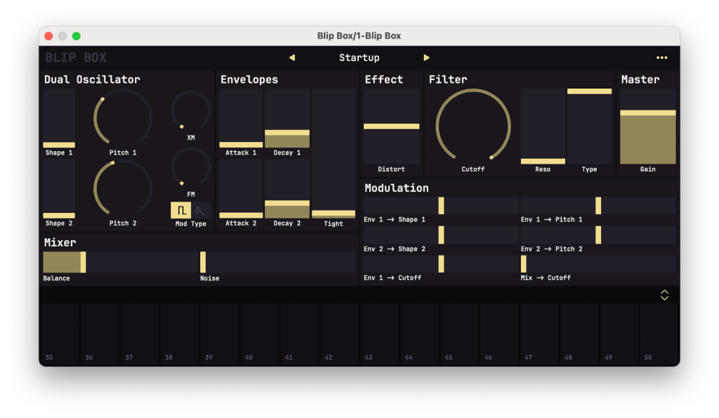 Blip Box – Sketch Audio